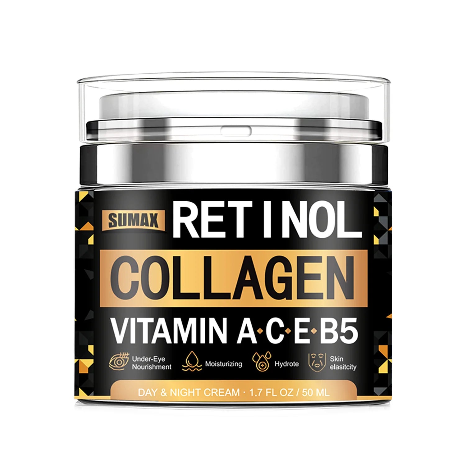 Instant Retinol Wrinkle Remover Cream For Men Collagen Firming Cream M ...